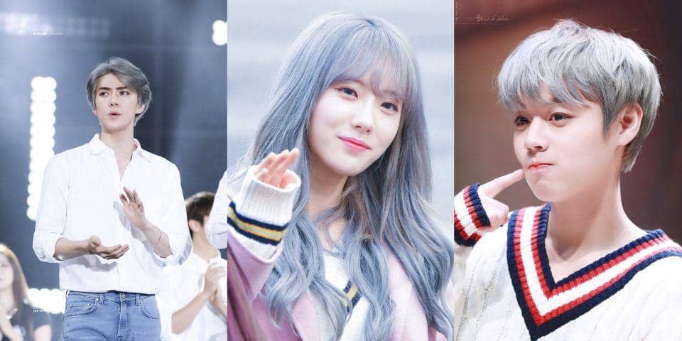 7 Idol Ini Tampil Makin Kece dengan Rambut Abu-Abu! | IDN Times