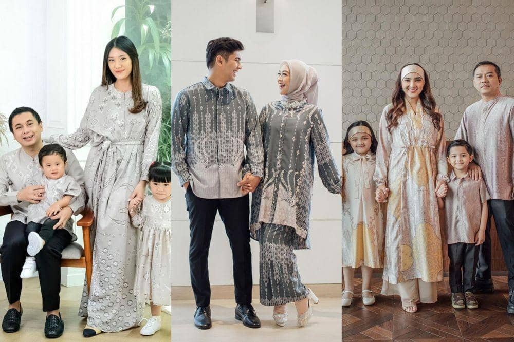 12 Inspirasi Baju Lebaran Keluarga Brand Lokal, Kembaran! | IDN Times