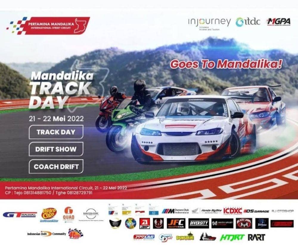 "Track Day" di Sirkuit Mandalika, Harga Tiket Rp10 Ribu | IDN Times NTB