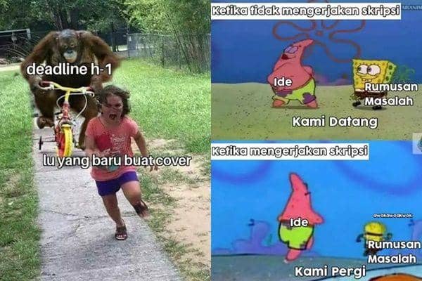10 Meme Lika-liku Nyusun Skripsi Buat Mahasiswa Akhir | IDN Times