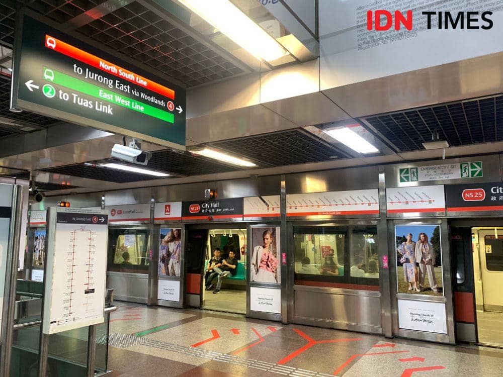 Cara Bayar MRT di Singapura buat Pemula | IDN Times