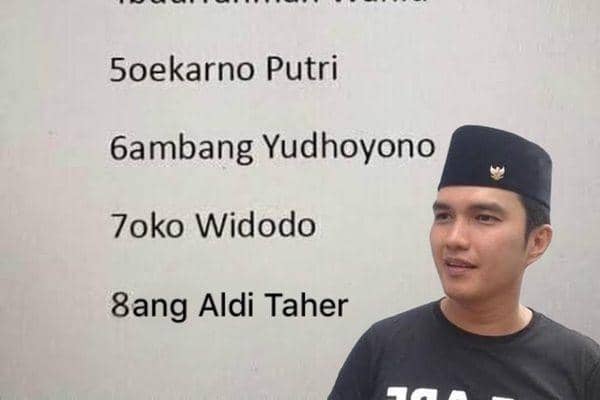 9 Meme Aldi Taher, Lirik Coldplay hingga Wawancara Kocak | IDN Times