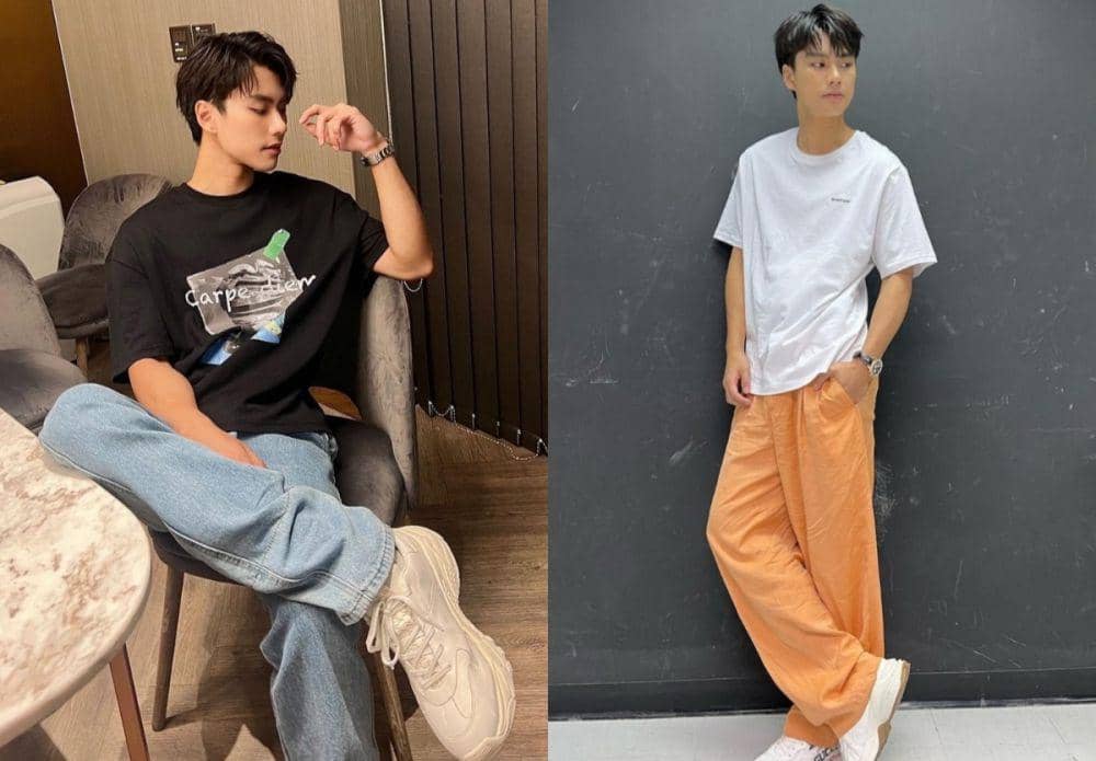 9 Ide Padu Padan Outfit dengan T-Shirt ala Ohm Pawat | IDN Times