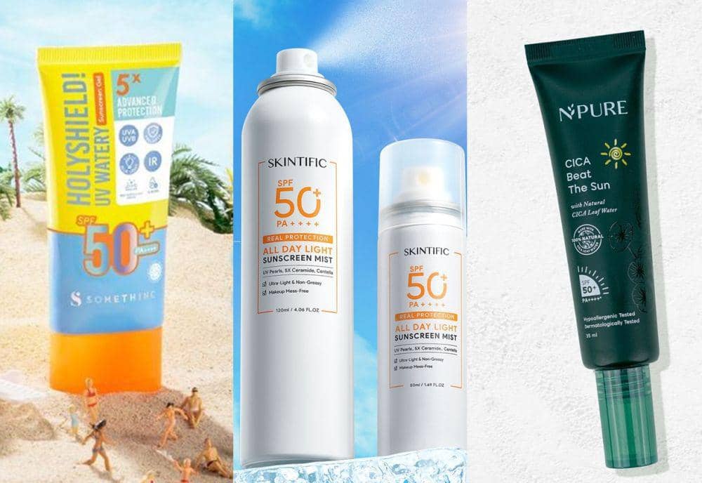 15 Rekomendasi Sunscreen SPF 50 dari Gel hingga Spray | IDN Times