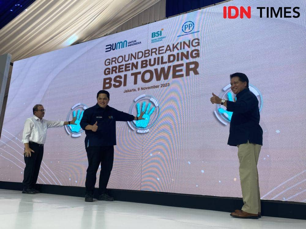 BSI Tower Dibangun, Erick: Bakal Jadi Pusat Keuangan Syariah | IDN Times