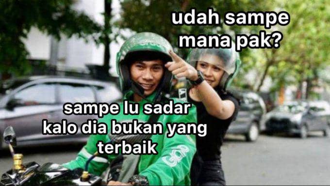 7 Meme Kocak Percakapan Driver Ojol dan Penumpang, Curcol! | IDN Times