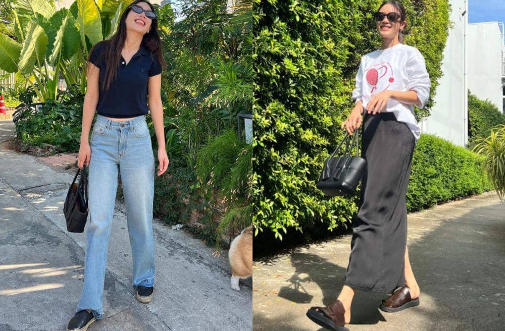 Referensi Daily Wear ala Belle Kemisara, Dominan T-shirt! | IDN Times