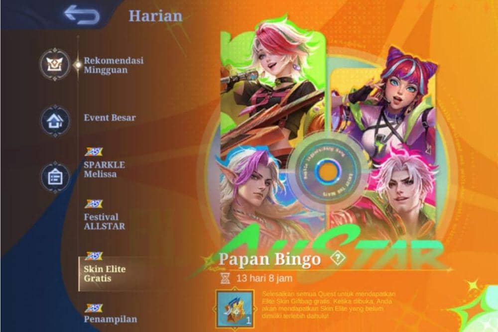Info Event Papan Bingo Mobile Legends | IDN Times