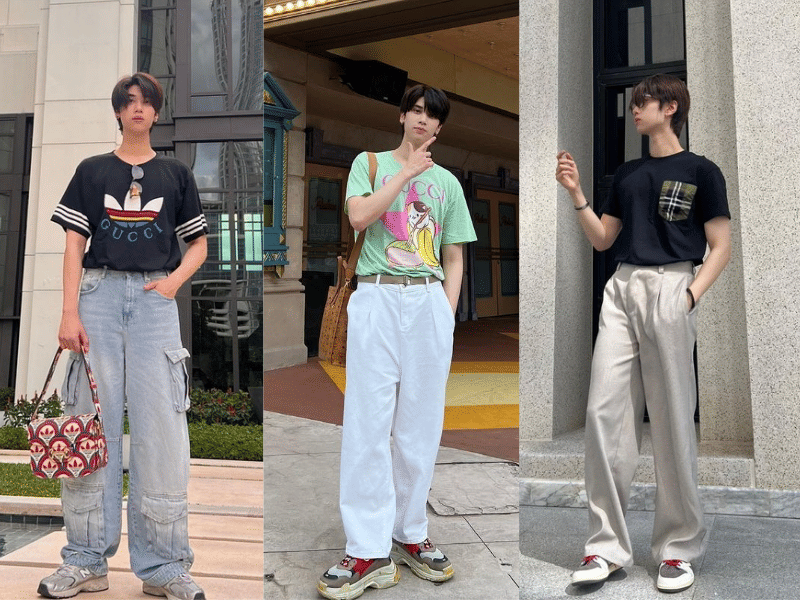 9 Inspirasi Daily Outfit ala Dunk Natachai, Gak Boring! | IDN Times
