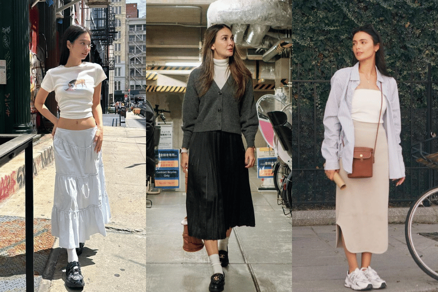 8 Ide Padu Padan Maxi Skirt untuk Look yang Minimalis | IDN Times