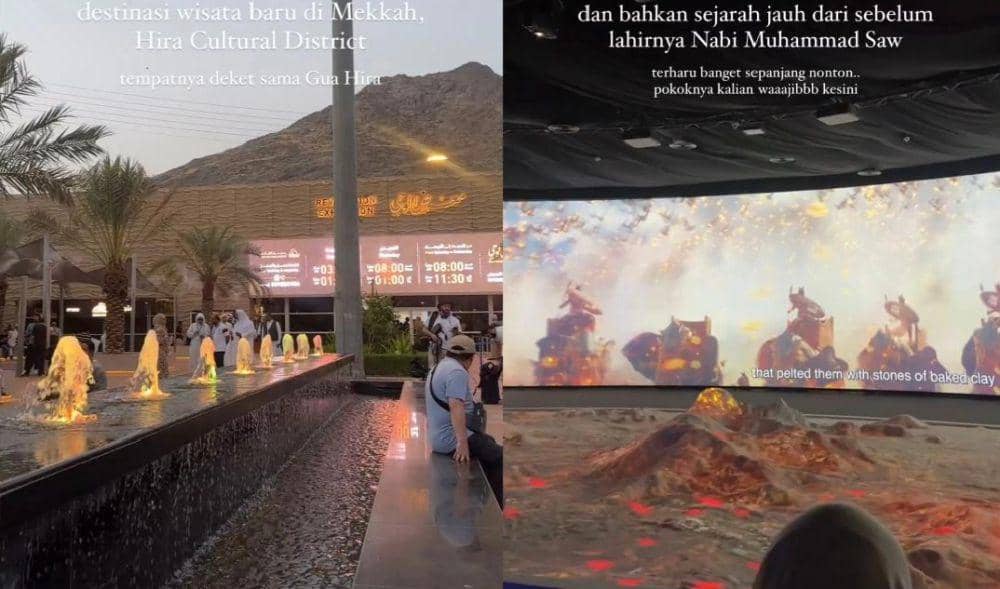 7 Potret Wirda Mansur Kunjungi Hira Cultural District | IDN Times