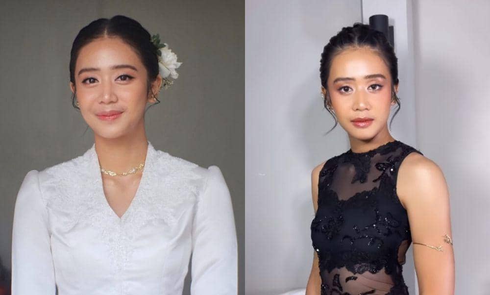 Gaya dan Makeup Pernikahan Tayara Callista, Istri Vadi Akbar | IDN Times
