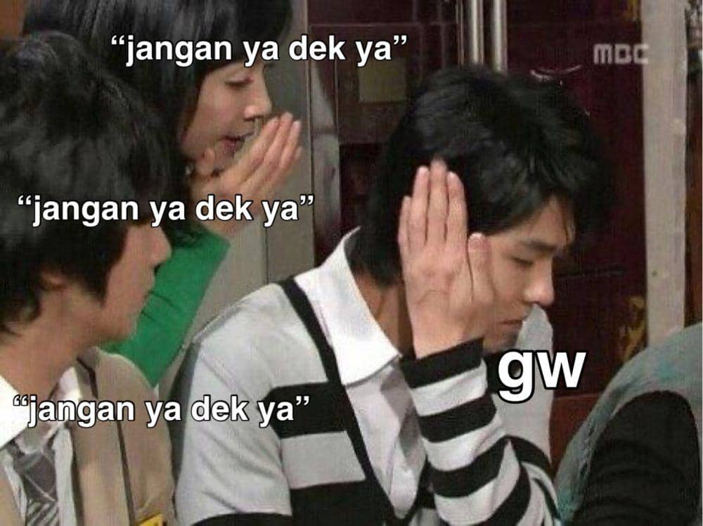 Meme dari Tren 'Jangan Ya Dek Ya' | IDN Times