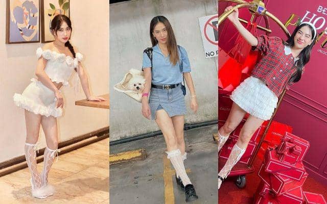 Ide Styling Mini Skirt ala Dream Apichaya, Looks Girly! | IDN Times Lampung