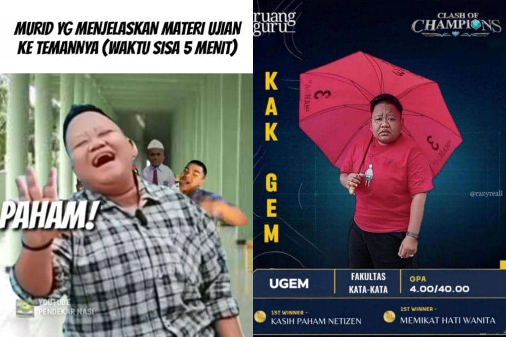 7 Meme Parodi Kak Gem, Awas Dikasih Paham! | IDN Times