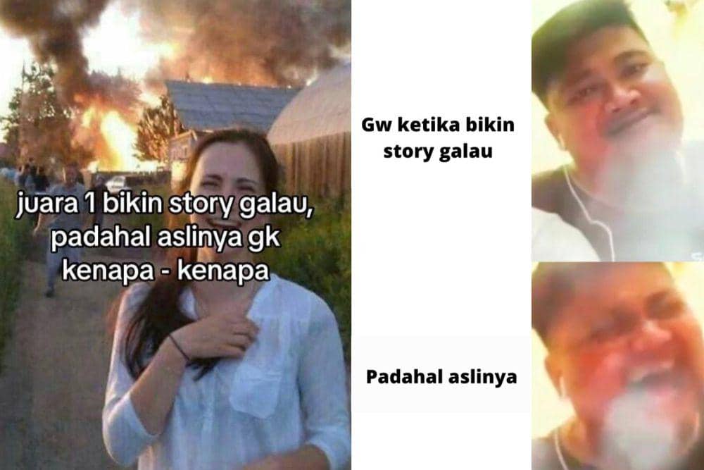 7 Meme Hobi Bikin Story Galau, padahal Lagi Baik-Baik Aja | IDN Times
