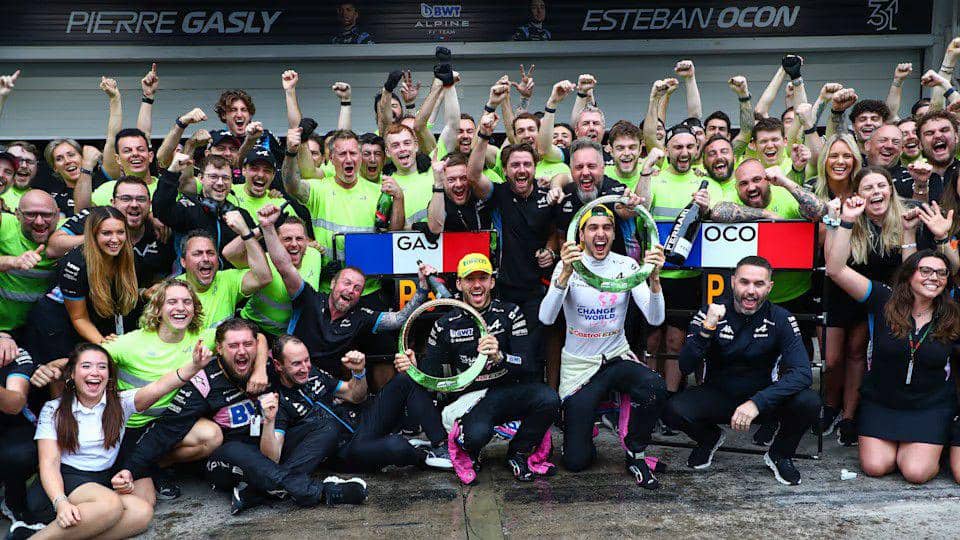 Duo Alpine Senang Naik Podium Bersama di F1 GP Brasil 2024 | IDN Times