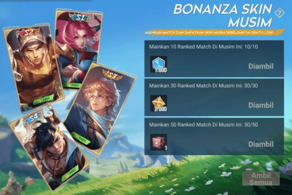 Event Bonanza Skin Musim di Honor of Kings, Free Skin Season | IDN Times