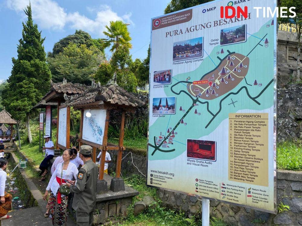 Jadwal Karya Ida Bhatara Turun Kabeh di Pura Besakih | IDN Times Bali