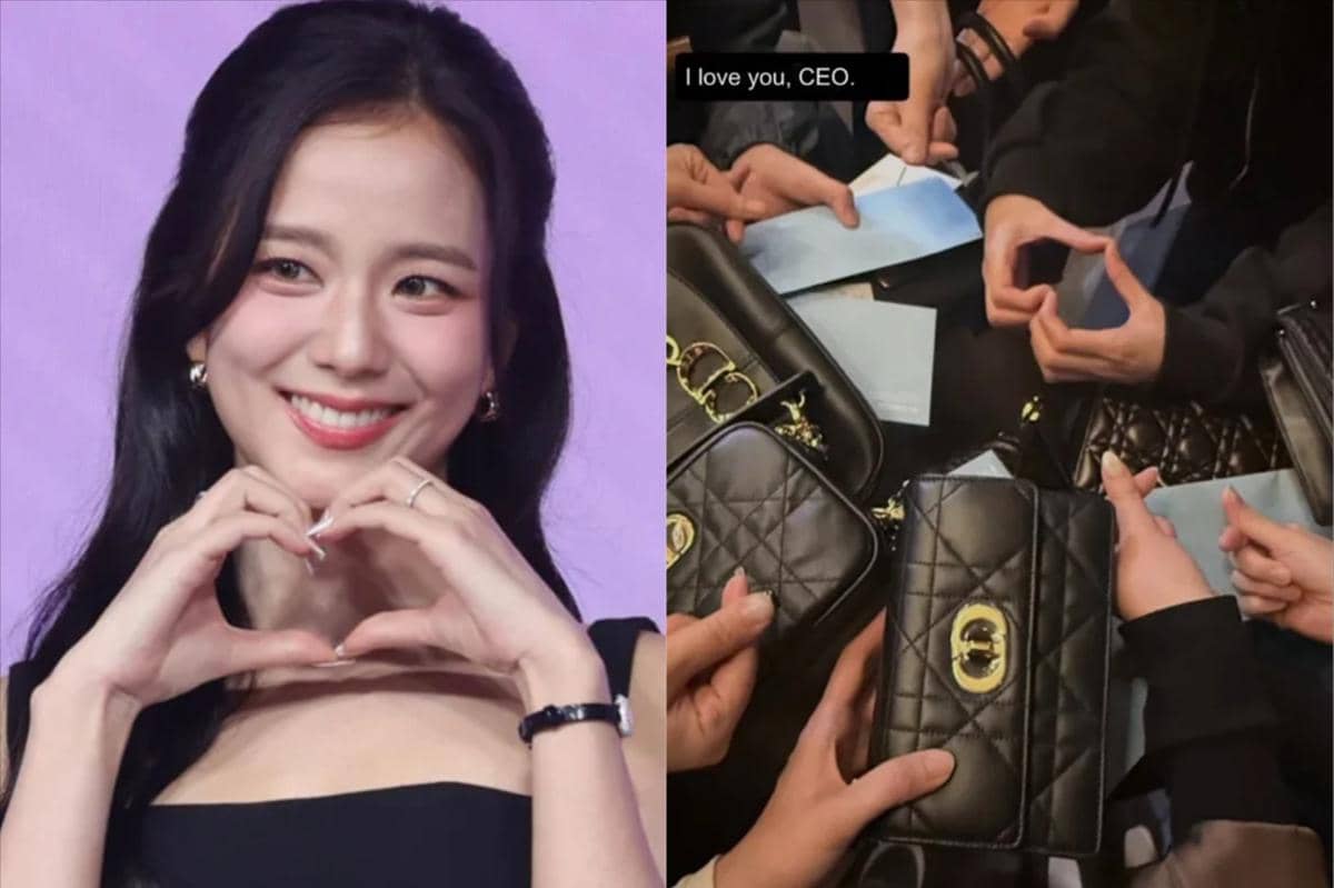 Jisoo BLACKPINK Hadiahi Staf BLISSOO Tas Dior | IDN Times