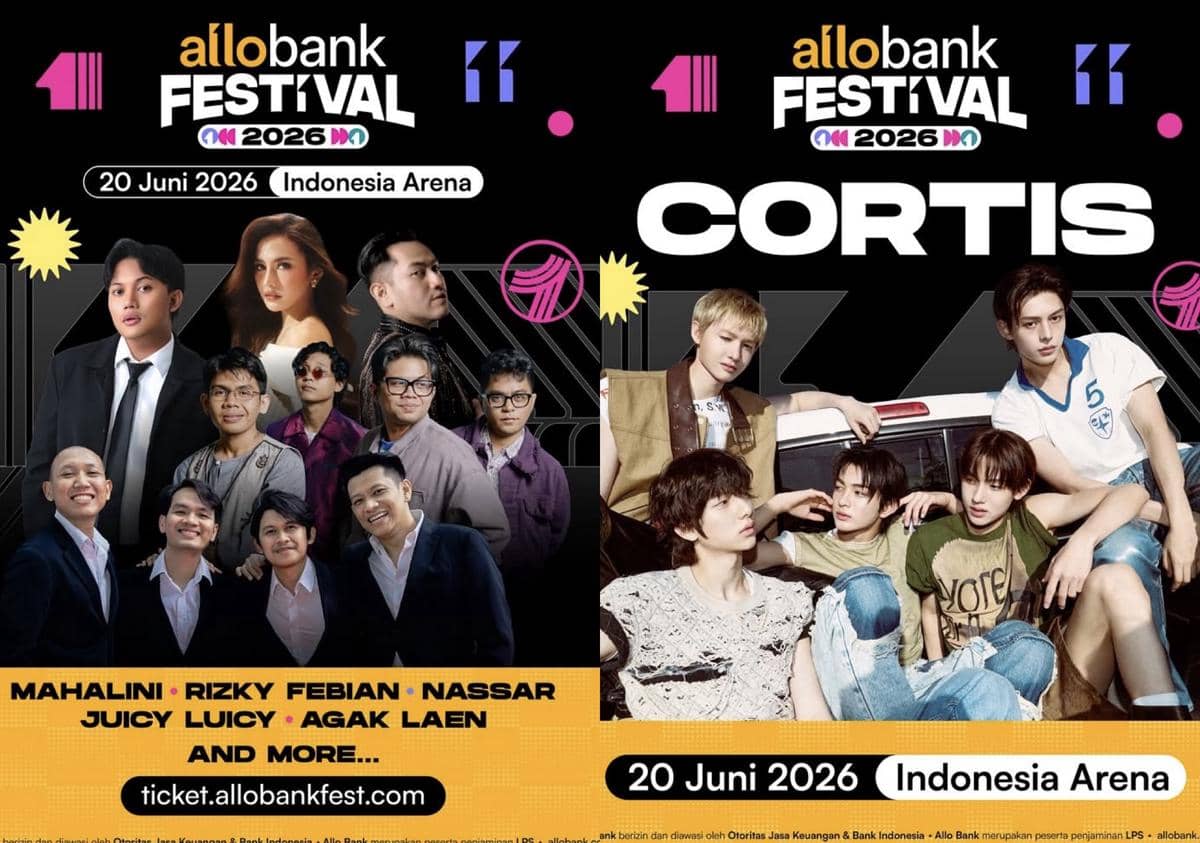 Daftar Lineup Allo Bank Festival 2026 Lengkap, CORTIS-Agak Laen | IDN Times