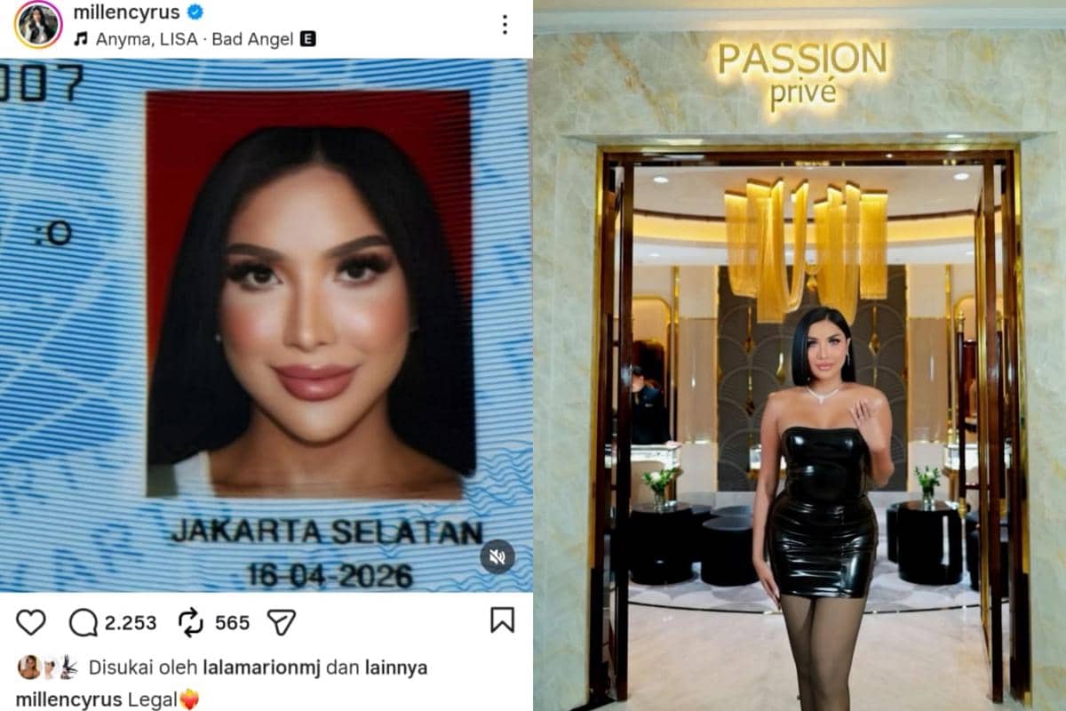 Postingan Terbaru Millen Cyrus di Instagram, Unggah KTP Jadi Sorotan ...