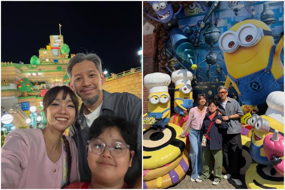 10 Potret Intan Ayu di Universal Studio Jepang | IDN Times