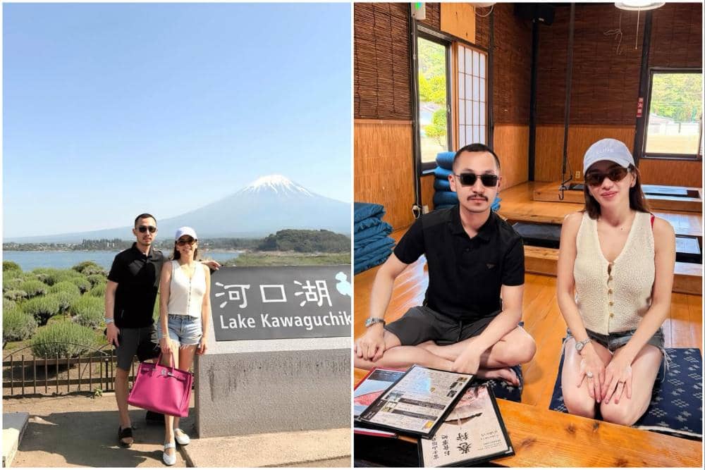 10 Potret Angel Karamoy di Danau Kawaguchi Jepang | IDN Times