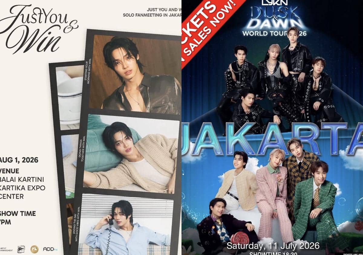 Jadwal Konser dan Fan Meeting Artis Thailand di Indonesia Paruh Kedua ...