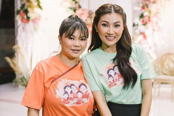 Potret Kedekatan Sarwendah dan Adiknya Wendy Lo | IDN Times
