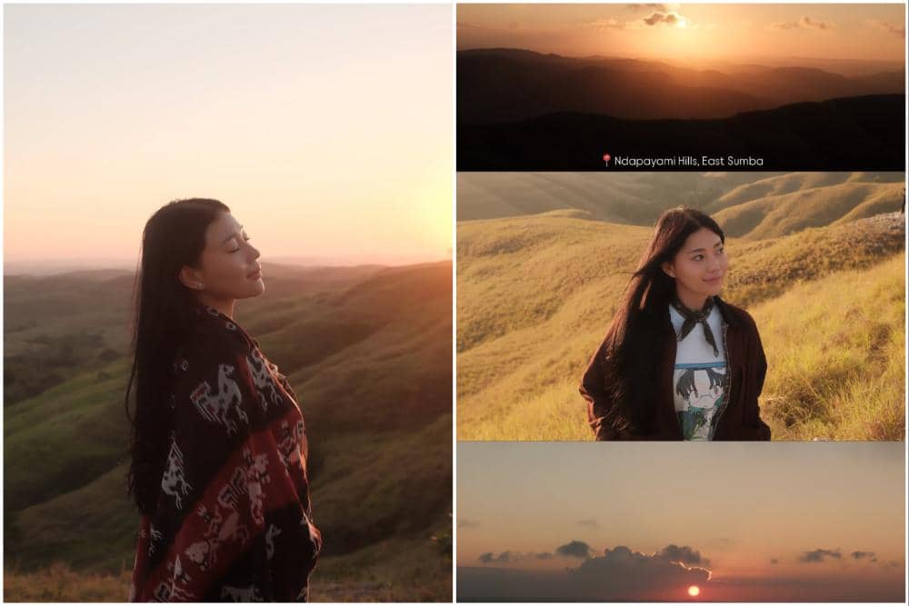 9 Potret Wendy Walters di Bukit Wairinding Sumba Timur | IDN Times
