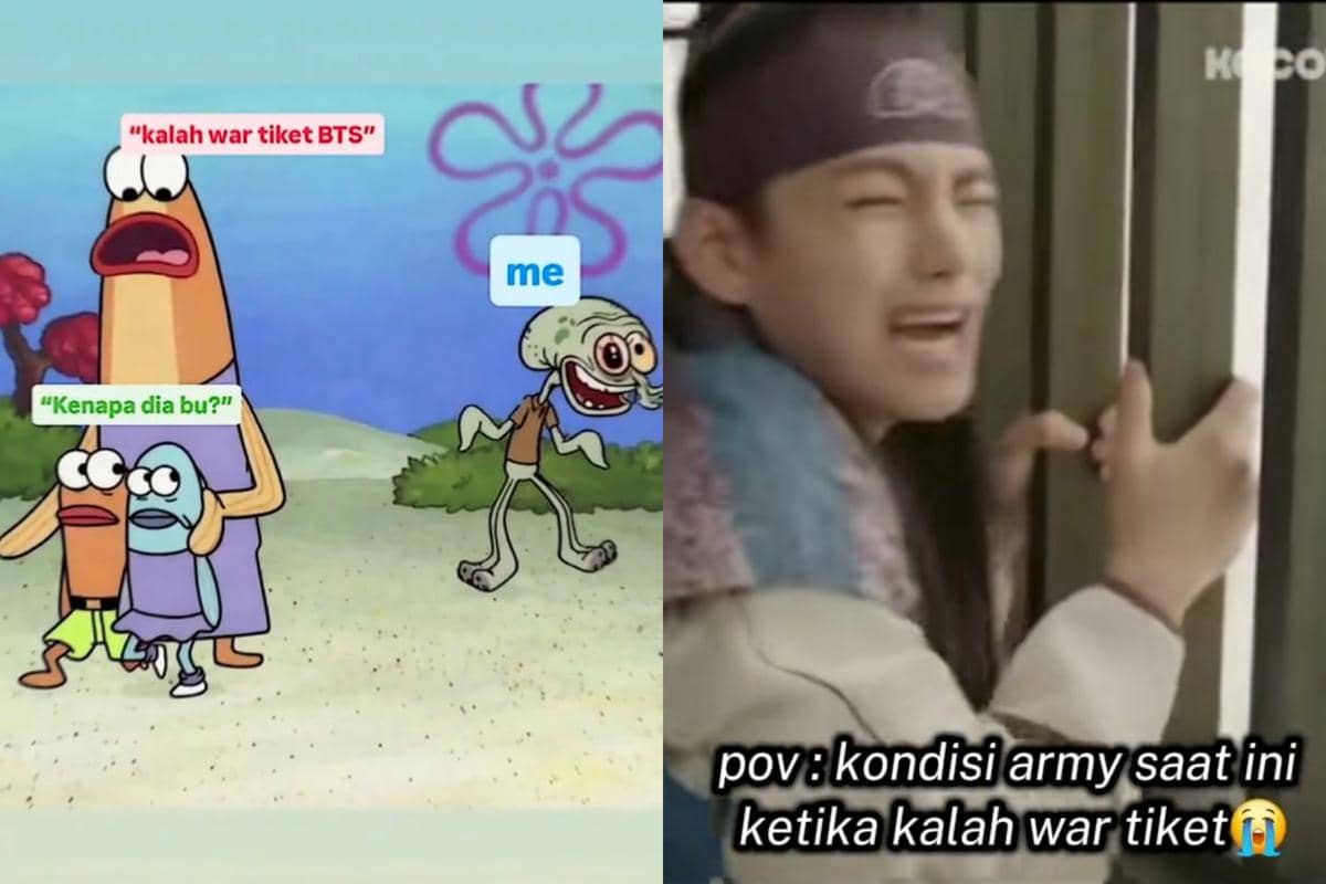 7 Meme Nyesek Kalah War Tiket Konser BTS di Jakarta | IDN Times